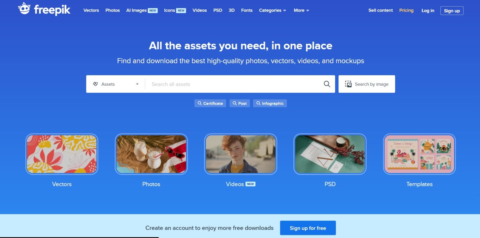 15+ Best Websites to Explore and Download Free Design Resources | Lineicons