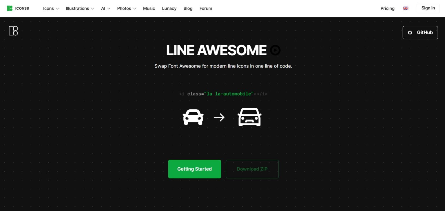 12 Best Free FontAwesome Alternatives in 2026 | Lineicons