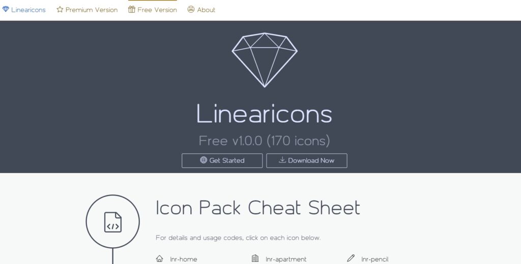 20+ Best Free Icon Font Packs of 2025 | Lineicons