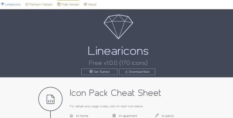 20+ Best Free Icon Font Packs of 2025 | Lineicons