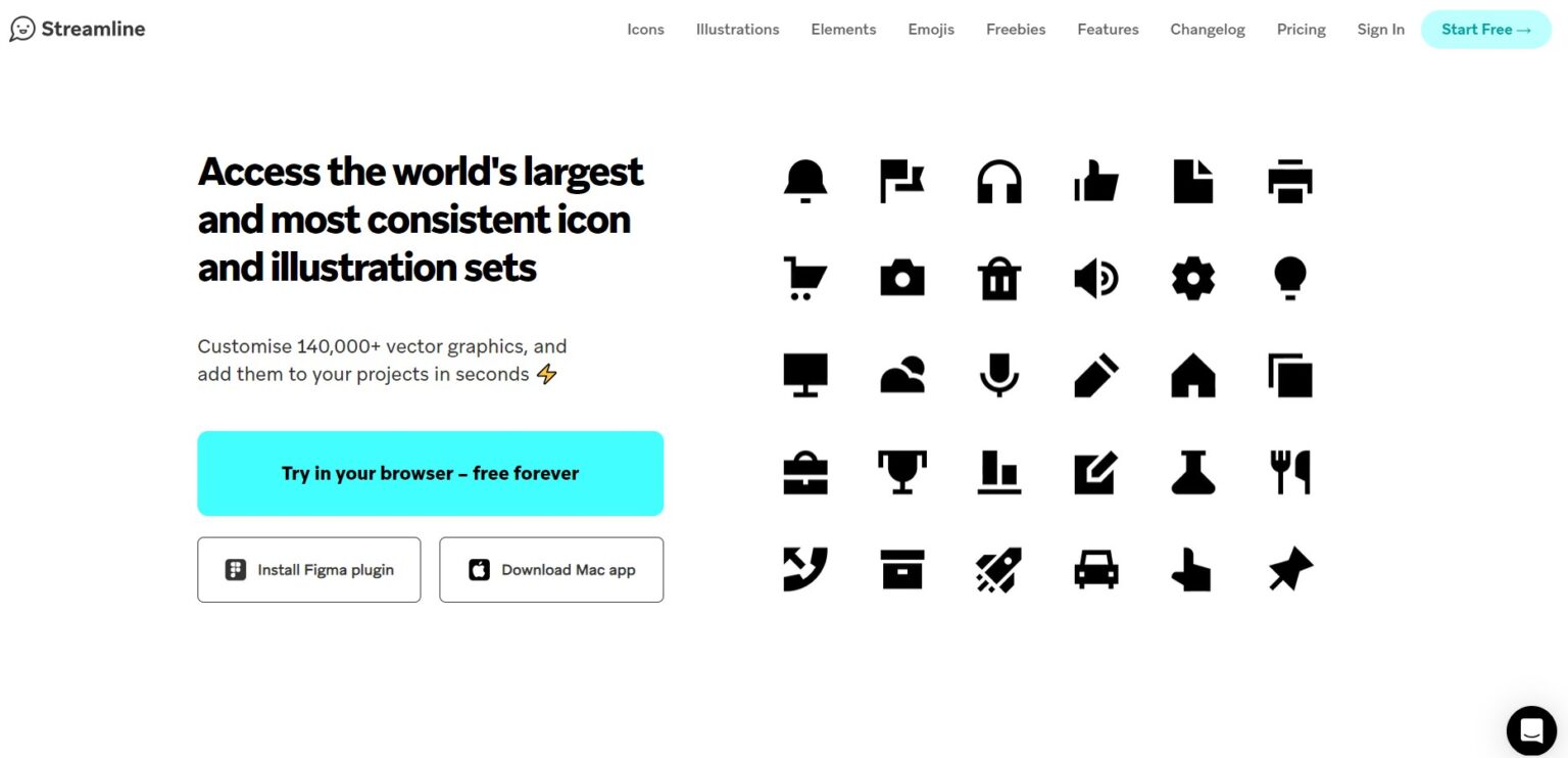 20+ Best Free Icon Font Packs of 2026 | Lineicons