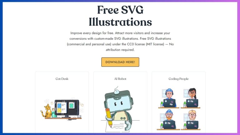 15+ Best Sources of Free Vector Illustrations for Commercial Use ...