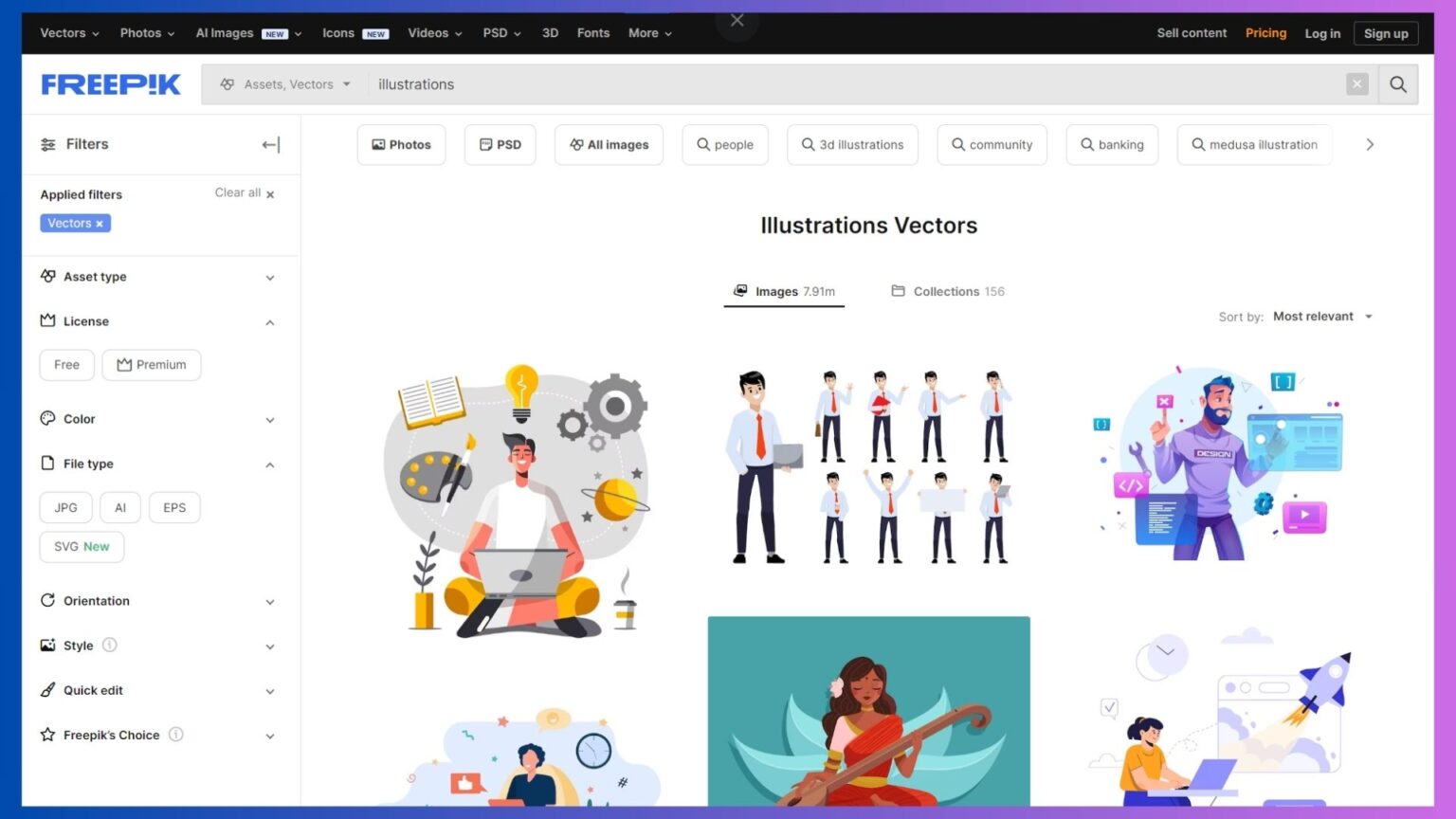 15+ Best Sources of Free Vector Illustrations for Commercial Use ...