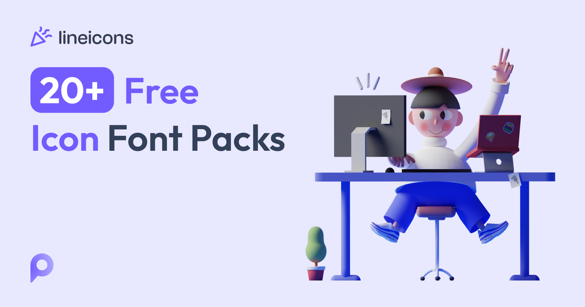 20+ Best Free Icon Font Packs of 2025 | Lineicons