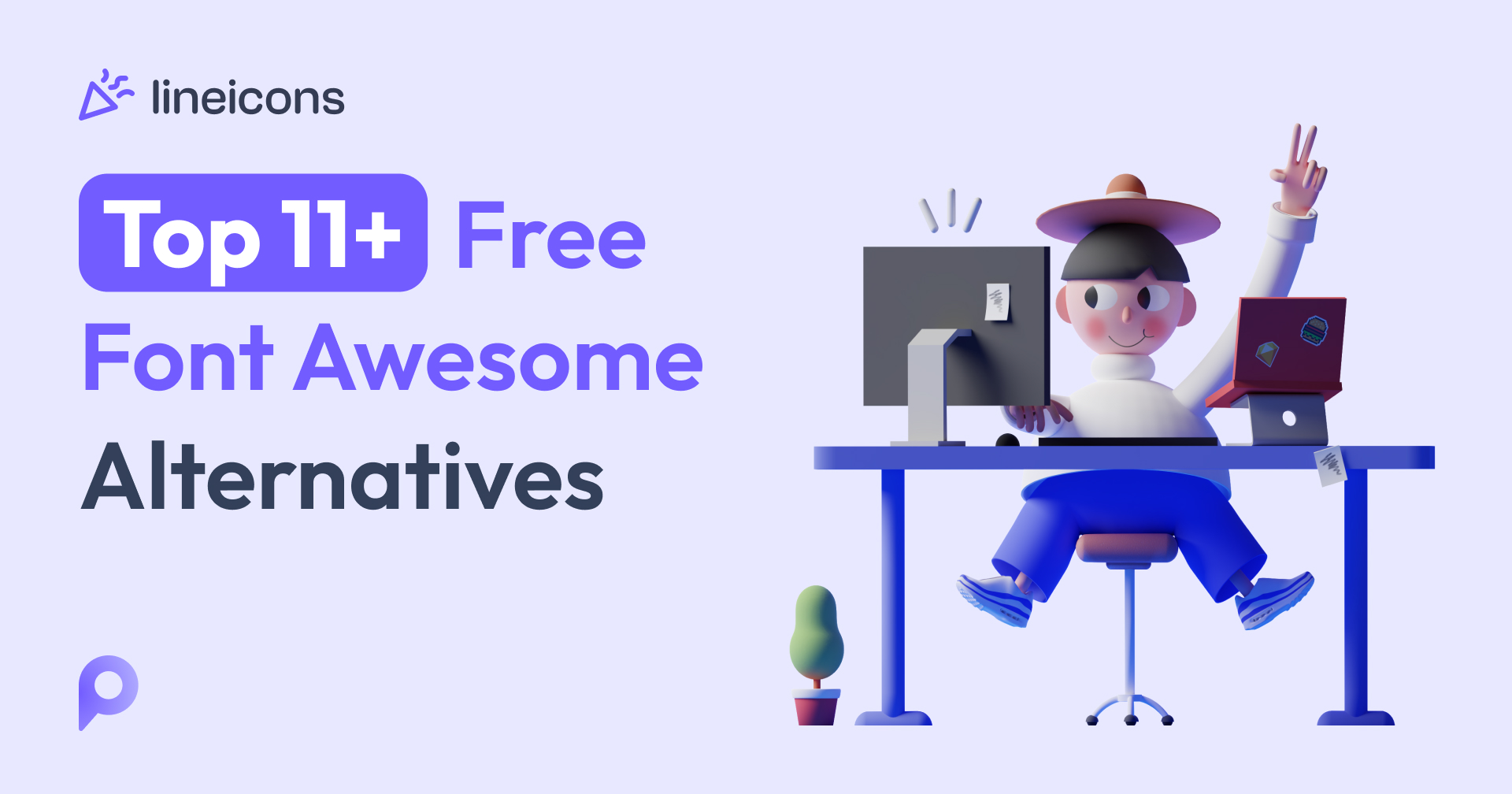 12 Best Free FontAwesome Alternatives in 2025 | Lineicons