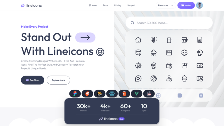 11+ Sites for Free PowerPoint Icons, Logos and Symbols | Lineicons