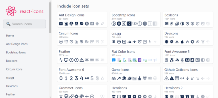 Top 11 React Icon Libraries for 2025 | Lineicons