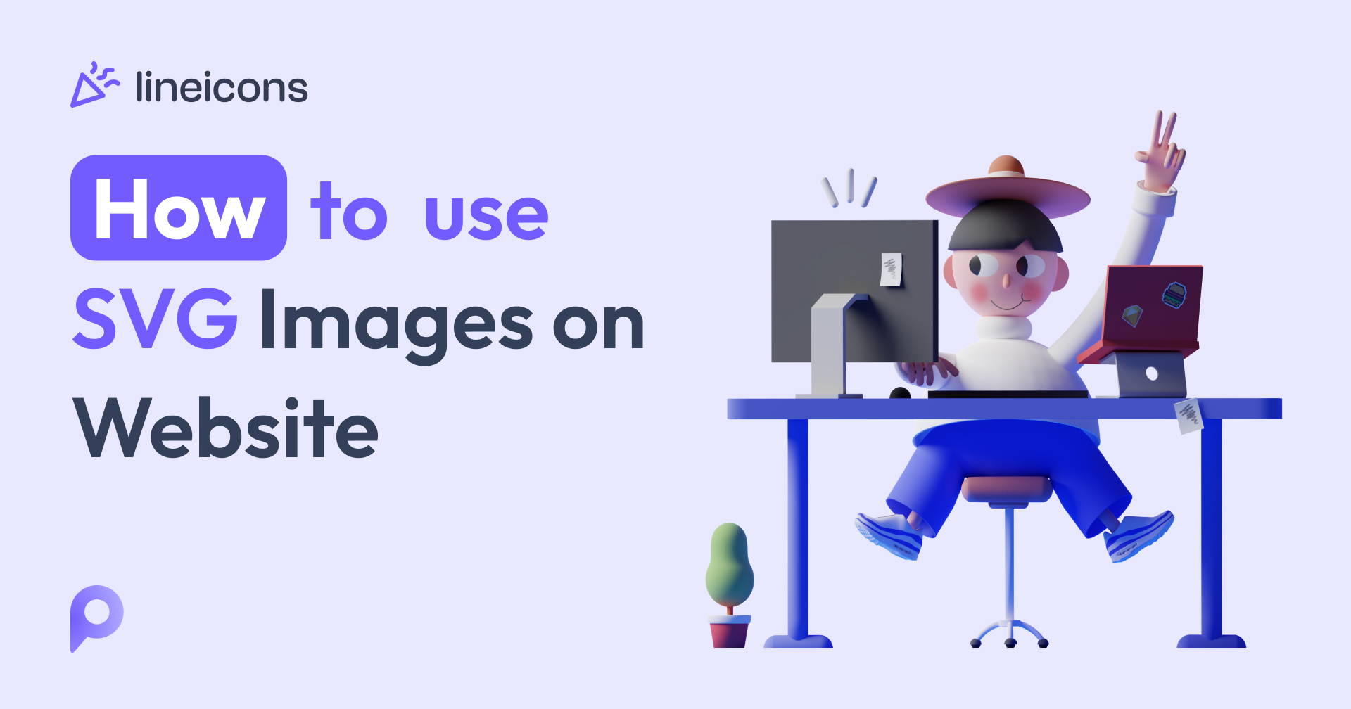 How to Use SVG Images on Website | Lineicons