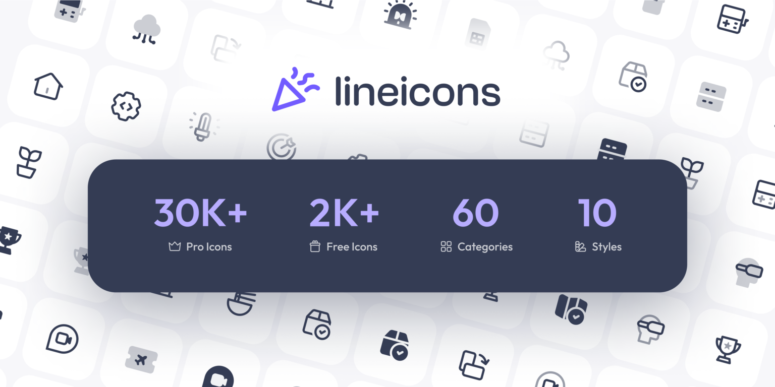11+ Best Figma Icon Libraries for 2025 | Lineicons
