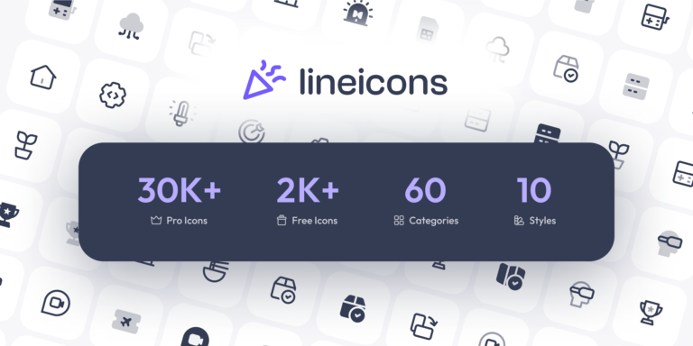11+ Best Figma Icon Libraries for 2025 | Lineicons