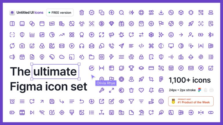 11+ Best Figma Icon Libraries for 2025 | Lineicons