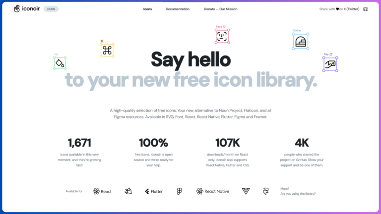 9+ Best React Native Icon Libraries for 2025 | Lineicons