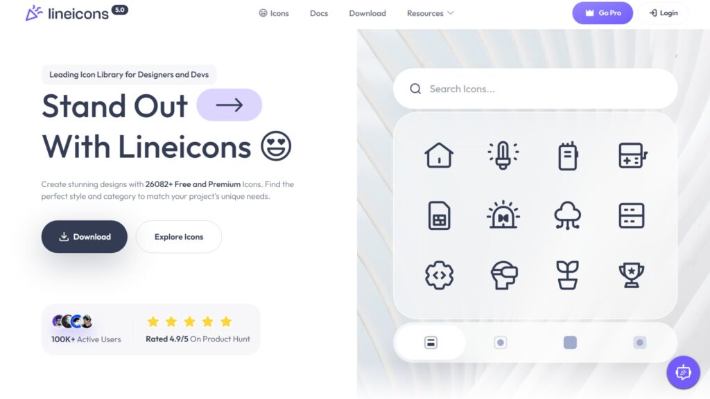 25+ Best Open Source Icon Libraries in 2025 | Lineicons