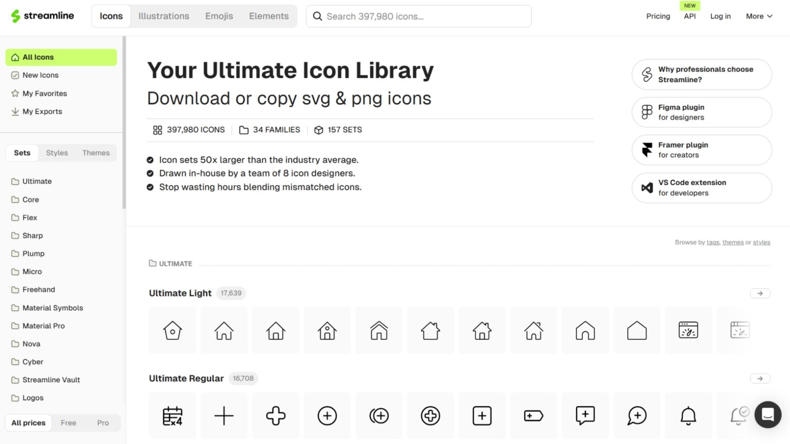 25+ Best Open Source Icon Libraries in 2026 | Lineicons