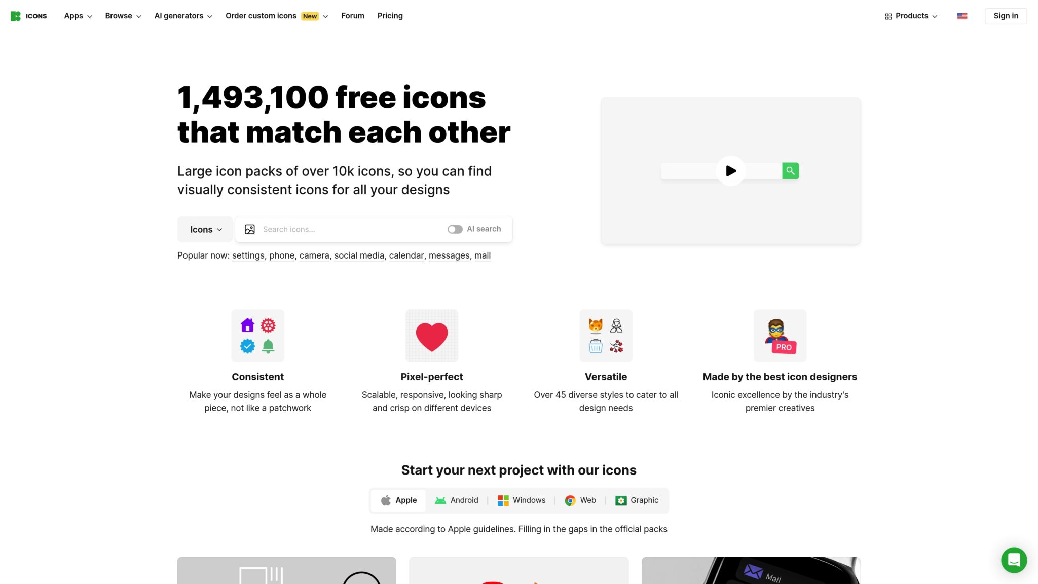 7+ Best Flaticon Alternatives for 2026 | Lineicons